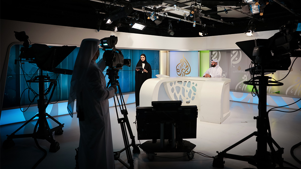Launching Television Presentation Diploma at AJMI, supervised by stars of Al jazeera screen | Al ...